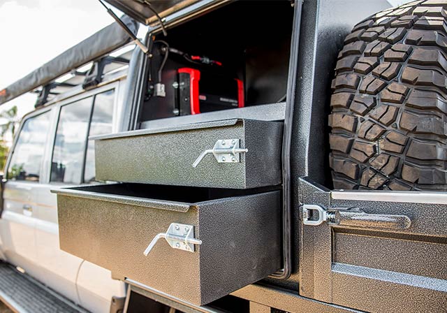 Utility Vehicle Custom Tool Boxes, Ladder Racks & Accessories - Ozmac ...